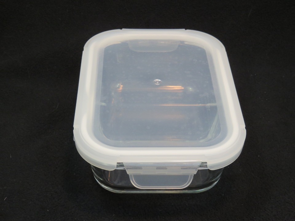 Divided Glass Lock Tight Food Storage Container | eBay