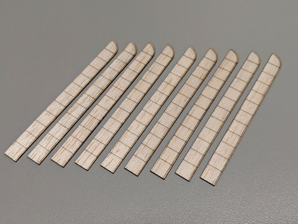 N Scale Laser Cut Sidewalk New Pattern - 440 Scale Feet Layout Scenery ...