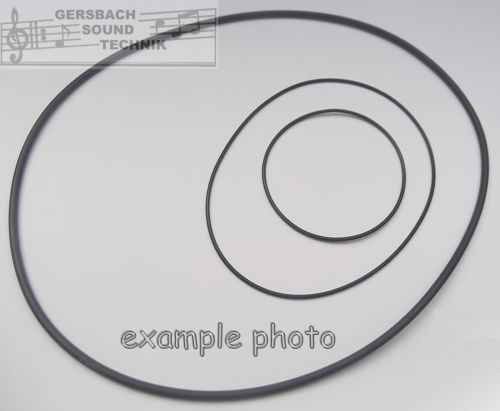 Belt Set Saba Reel to Reel TG 424 Rubber Drive Belt Kit 3 round Belts ...