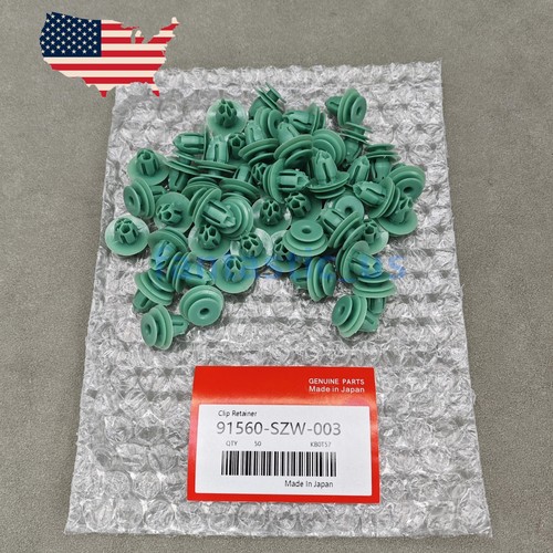 New 50× Door Panel Interior Trim Retainer Clip Fits For Honda 91560-SZW ...