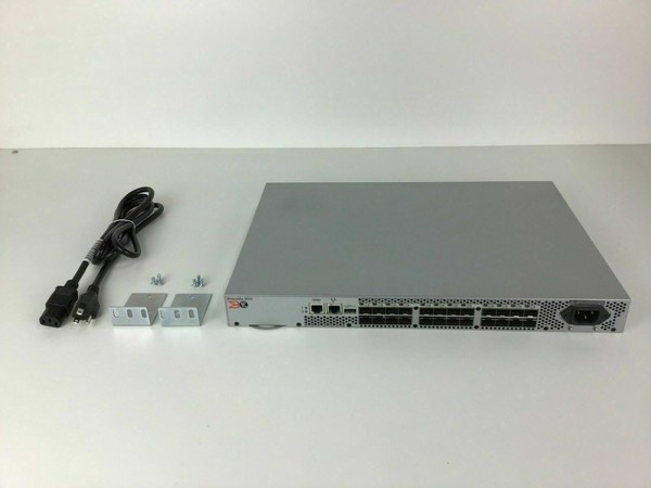 Brocade 300 Br-360-0008 8gb 24 Port Fibre Channel Network Switch With ...