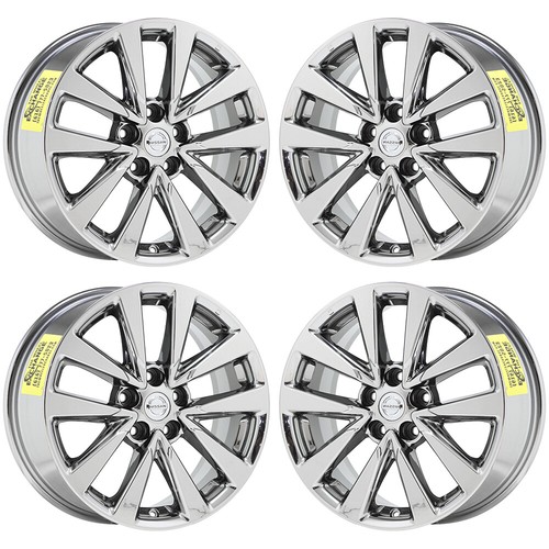 17" Nissan Altima Bright Chrome wheels rims Factory OEM set 4 62719 ...