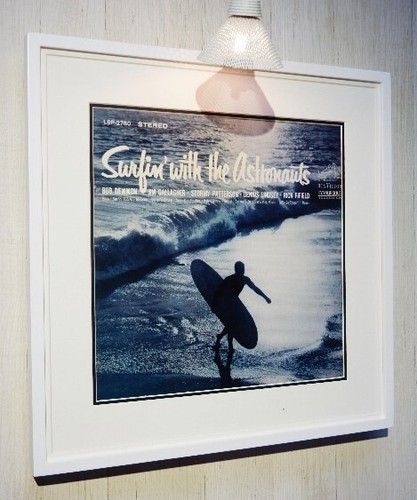 The Astronauts/Surf Rock Classic/Lp Jacket Poster Framed/The Rock ...