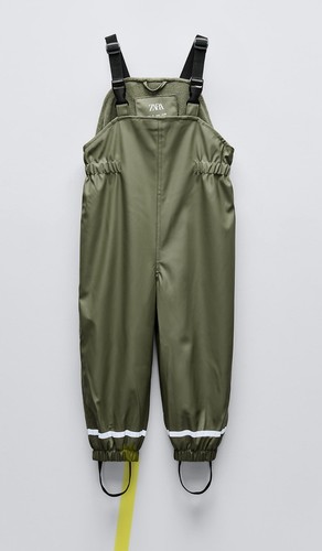 Zara Rubberized Waterproof Overall Ski Pants Boy Girl Size 6 Great ...