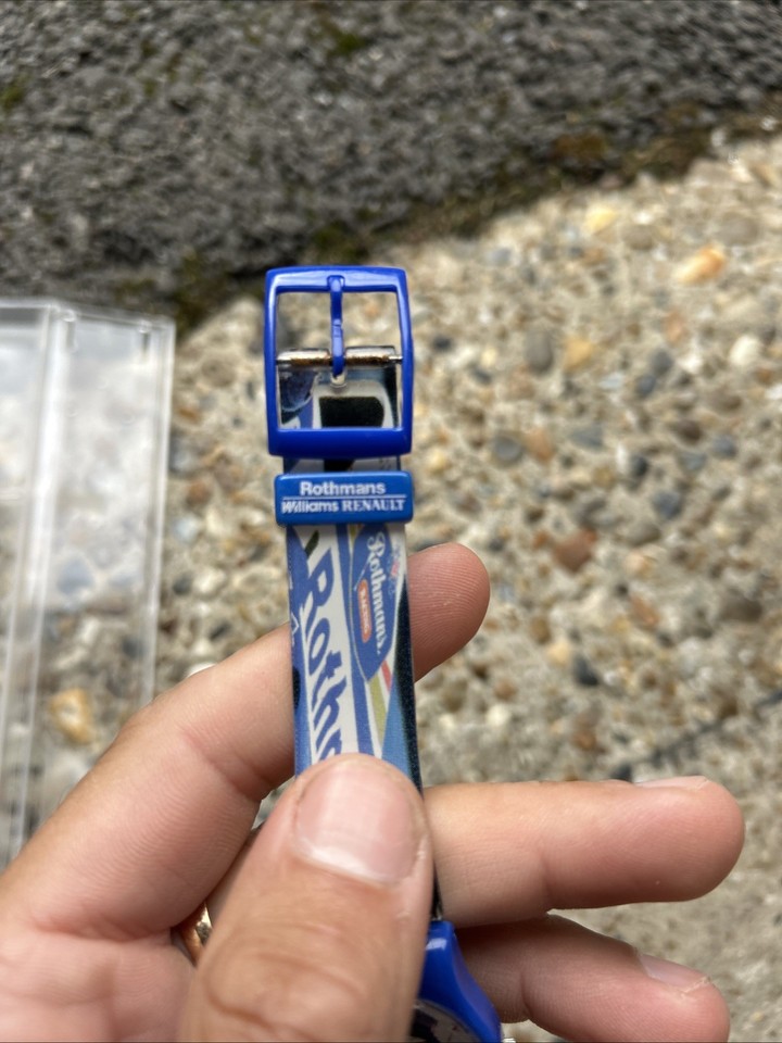 Vintage rothmans X Renault Williams f1 Quartz Watch | eBay UK