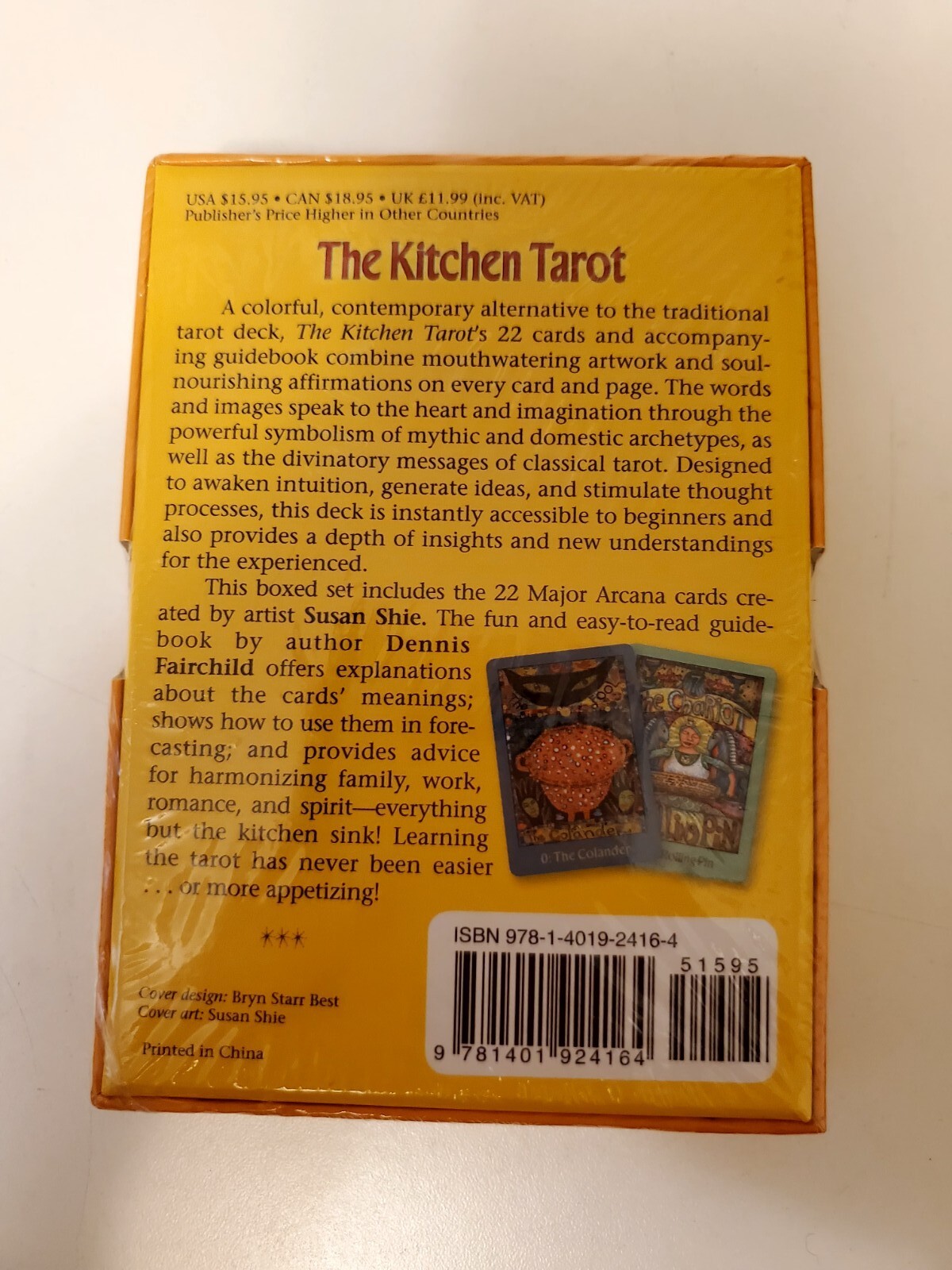 Kitchen Tarot : A 22-Card Deck with a Guidebook by Dennis Fairchild and ...