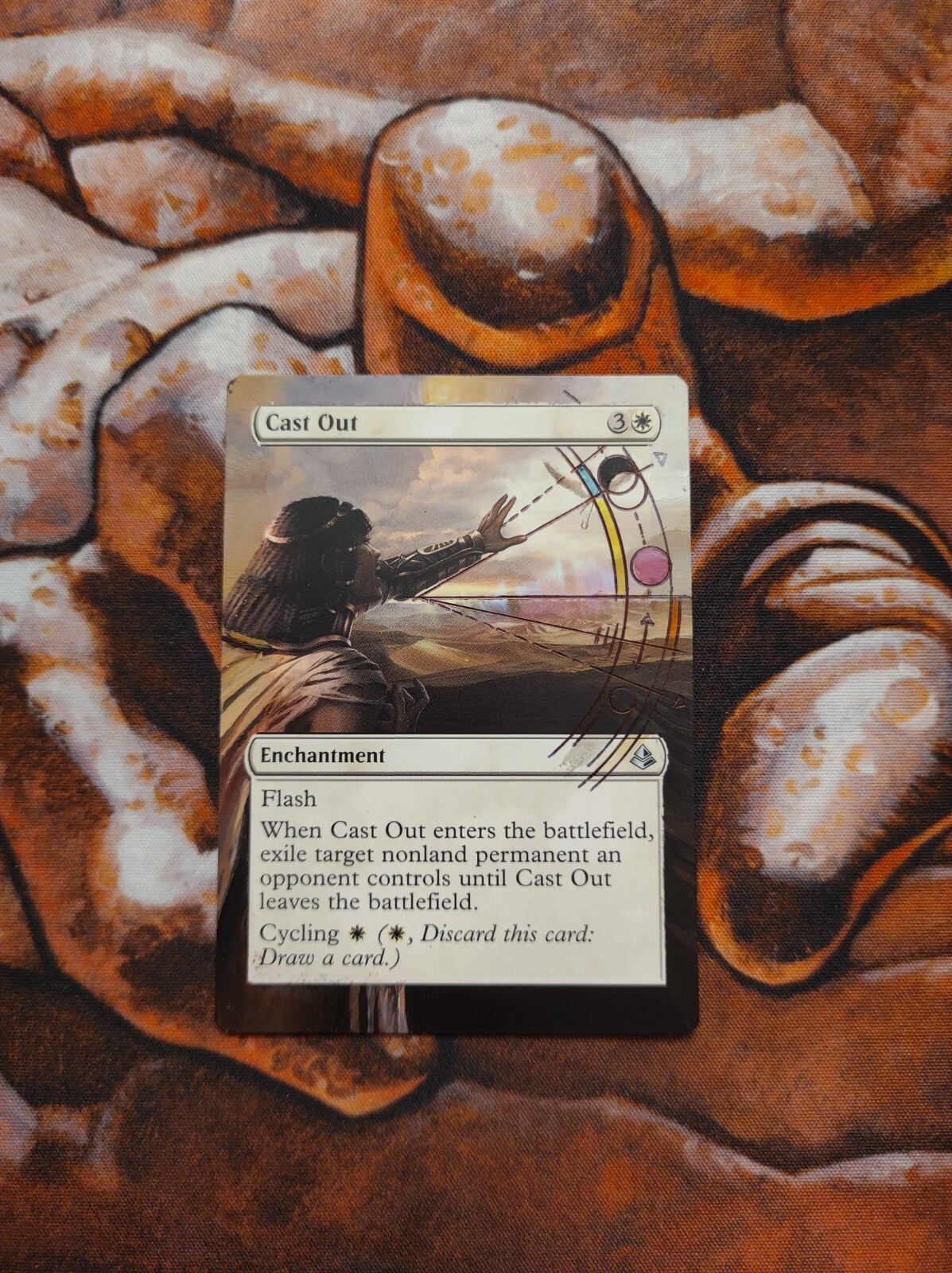Magic the Gathering Cast Out (Guru Style) Hand Painted Unique Custom ...