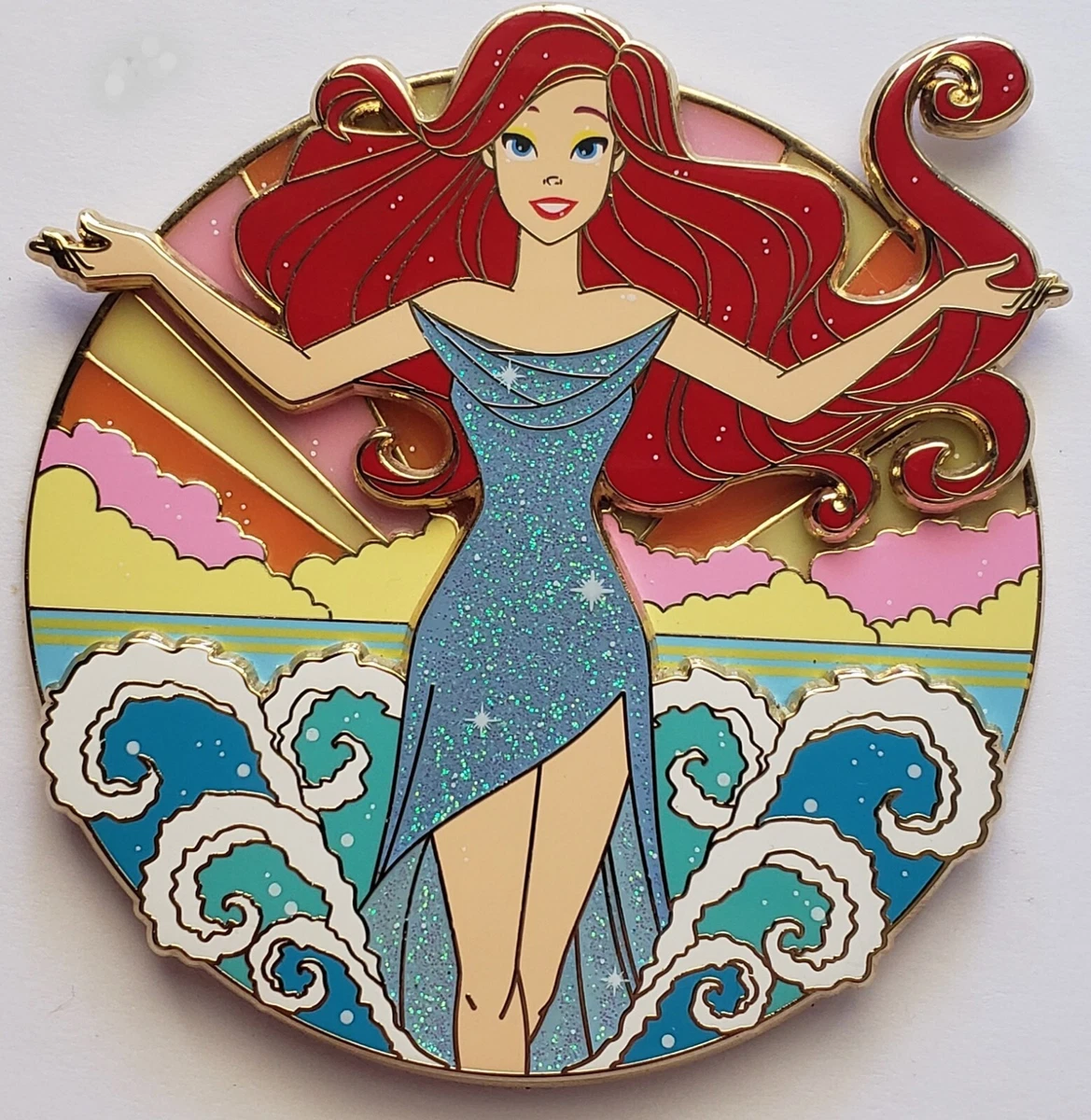 The Little Mermaid Ariel Human Blue Dress