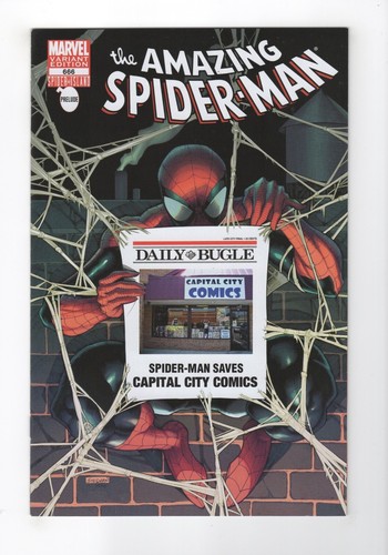 Amazing Spider-Man #666 (2011) Capital City Comics Bugle Store Variant ...