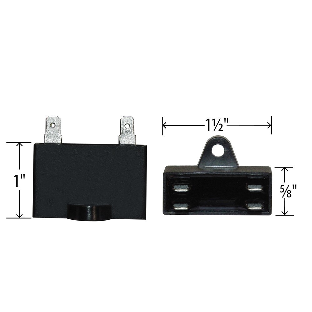Mini Split Capacitor - 1.5 mfd 1.5 uf - 450V - 4 Terminal - 50/60HZ | eBay