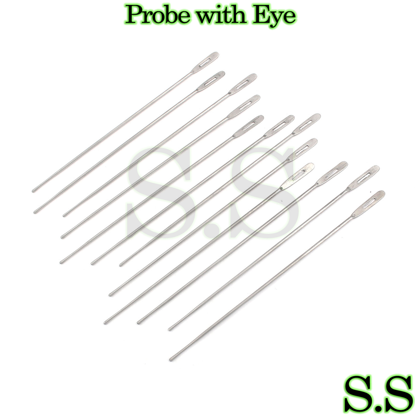 12 Probe with Eye Stainless steel, Malleable 5.50" | eBay