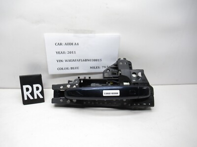 2011-2014 AUDI A4 Rear Right Exterior Door Handle 8T0837167A OEM | eBay