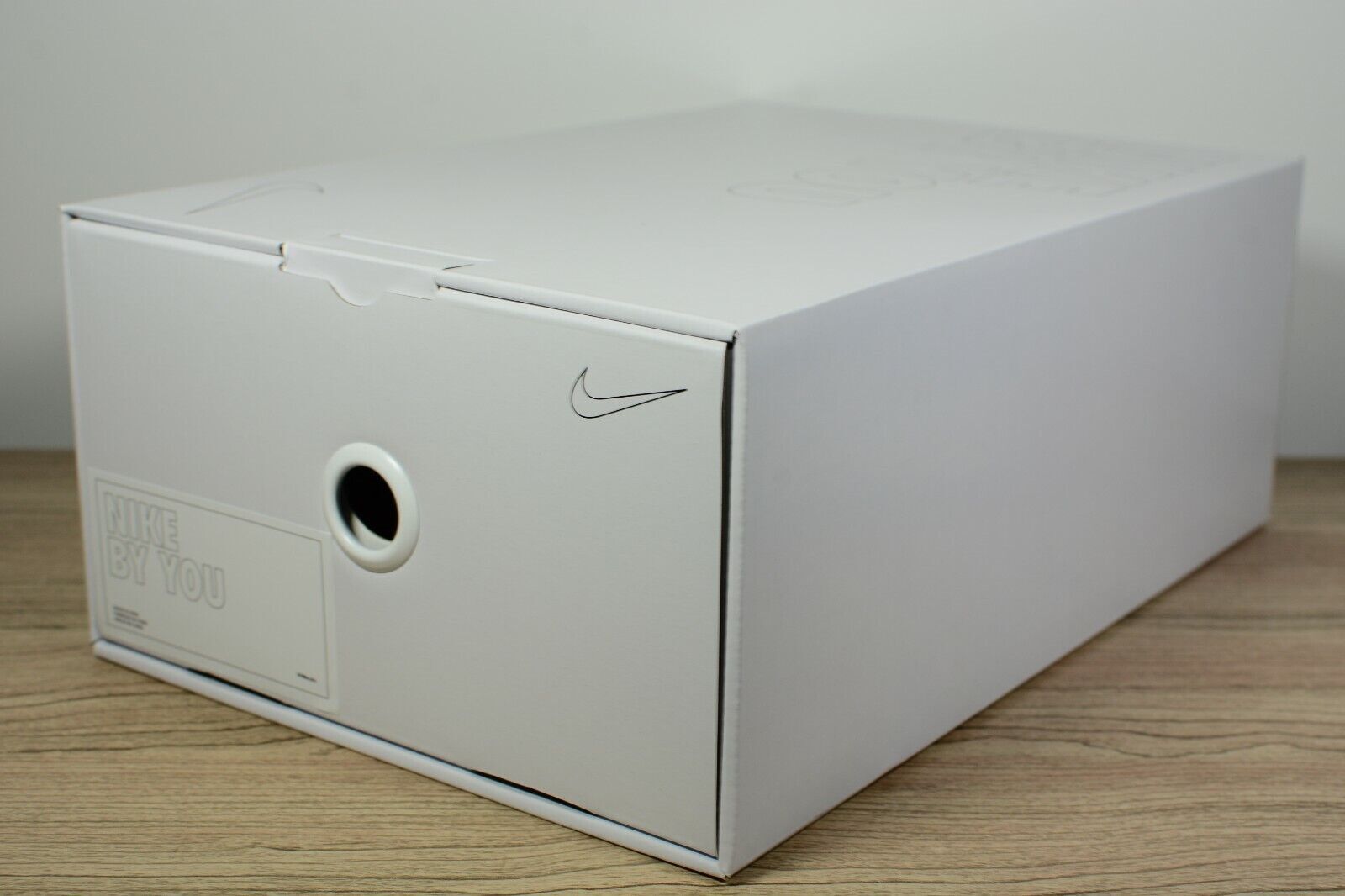 Nike Air Force 1 High Leather Red Black Swoosh All Sizes New Classic | eBay