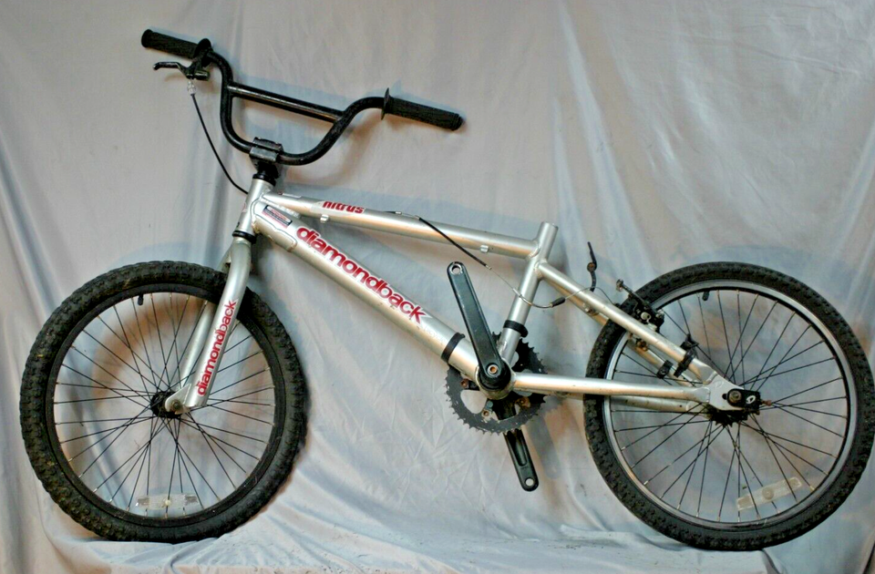 2008 Diamondback Nitrus BMX Bike Mid-School Retro Silver V-Brakes USA ...