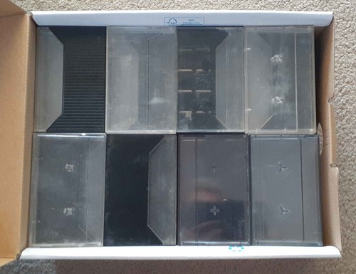 PLASTIC AUDIO CASSETTE JEWEL CASES . BULK LOT of 48 EMPTY HARD CASES | eBay