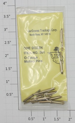 Gargraves 801 O Gauge Mating Pins (Pack of 12) | eBay