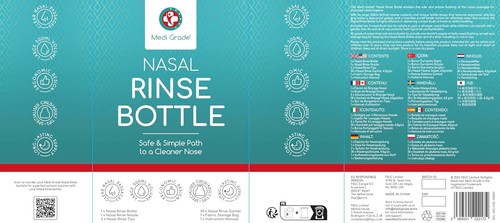 Medi Grade Sinus Rinse Bottle, 500ml with 30 Packets - Complete... | eBay