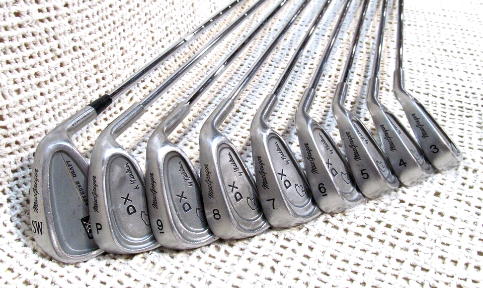 MacGregor DX by Nicklaus (3-PW,SW) 9Pc Complete Iron Set RH~Reg Flex ...