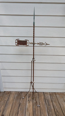 Weathervanes & Lightning Rods - Glass Lightning Rod Insulator