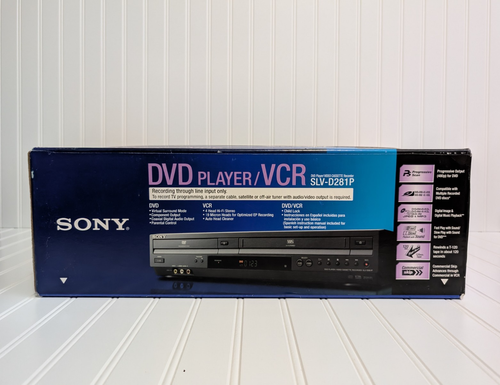 Sony SLV-D281P DVD / VCR Progressive Scan Combo Player - BRAND NEW ...