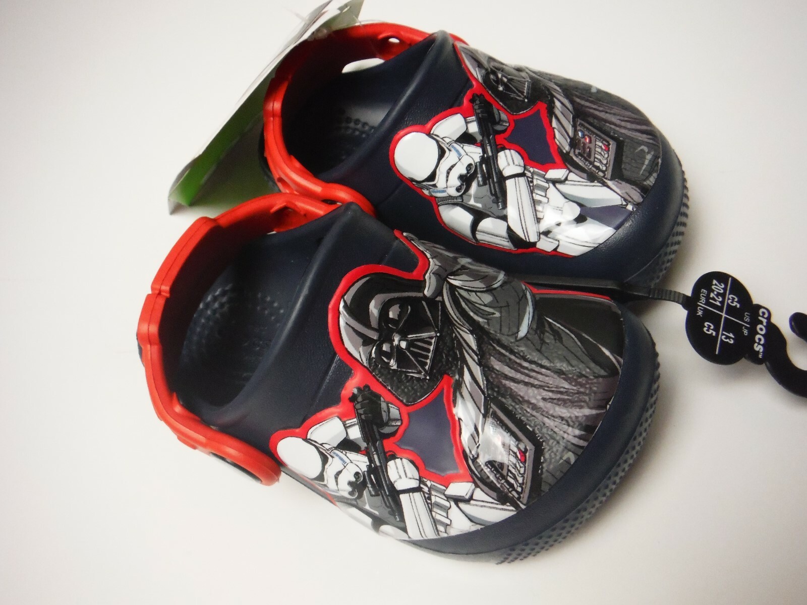 Crocs Star Wars Dark Side Clog Infant Toddler 5 Darth Vader Boy Girl c5 ...
