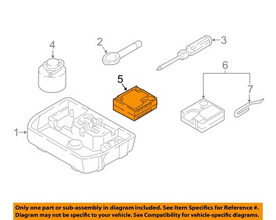 KIA OEM 17-22 Forte Rear Body Floor Inflator Components-Compressor ...