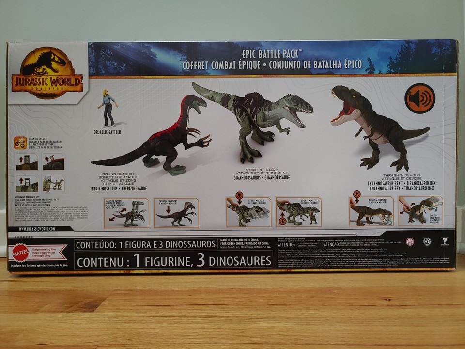 Mattel, Jurassic World - Epic Battle Pack | eBay