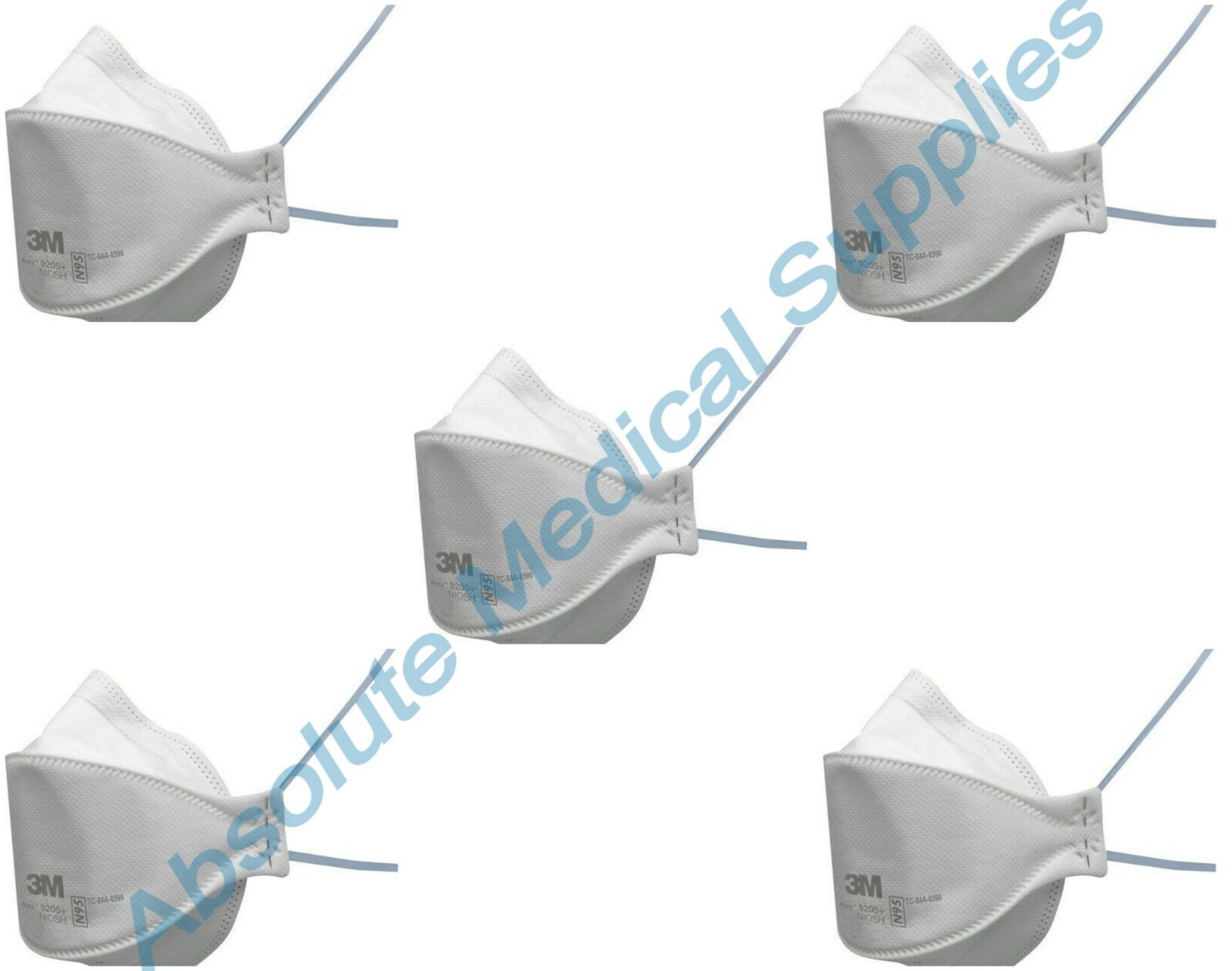 3M 9205 Particulate Respirator - 5 Pack for sale online | eBay