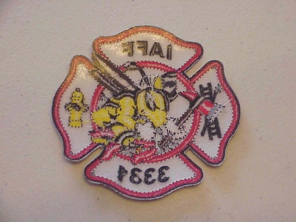 IAFF 331 INTERNATIONAL ASSOCIATION OF FIRE FIGHTERS PATCH NEW FREE ...