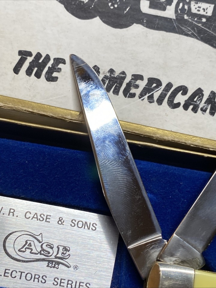 RARE CASE XX LARGE TRAPPER KNIFE 3254 "AMERICAN TRUCKER" | eBay