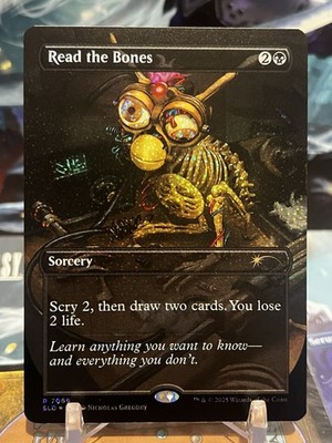 MTG | Read The Bones 🎊Confetti FOIL [Secret Lair Furbies] | eBay