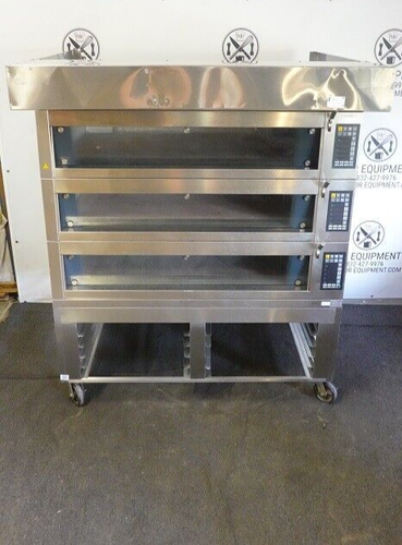 MIWE 2014 ELECTRIC CONDO TRIPLE DECK OVEN STEAM INJECTED ARTISIAN BREAD ...