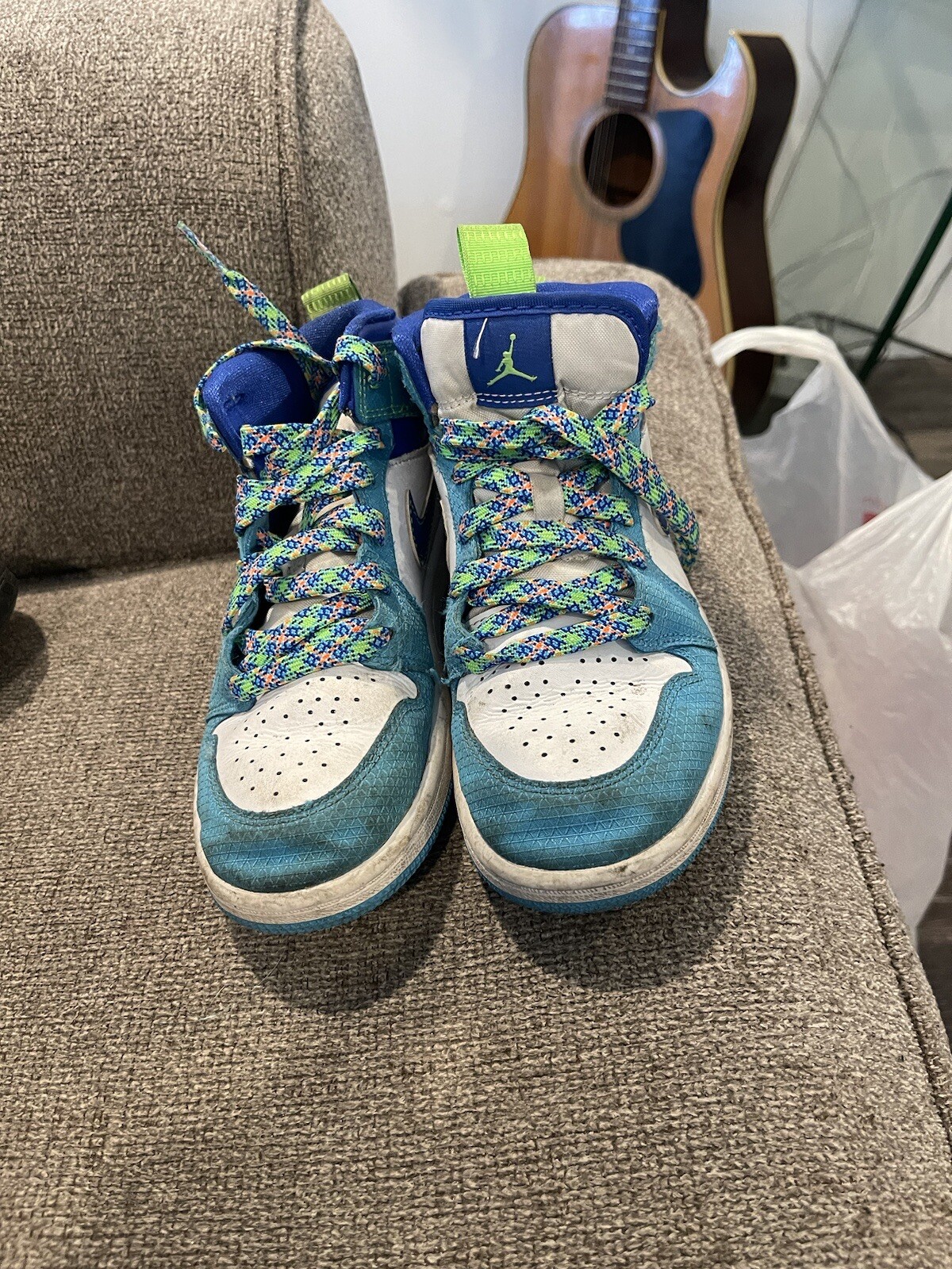 Nike Air Jordan 1 Retro Mid SE Sprite Racer Shoes Sneakers DA8011-400 ...