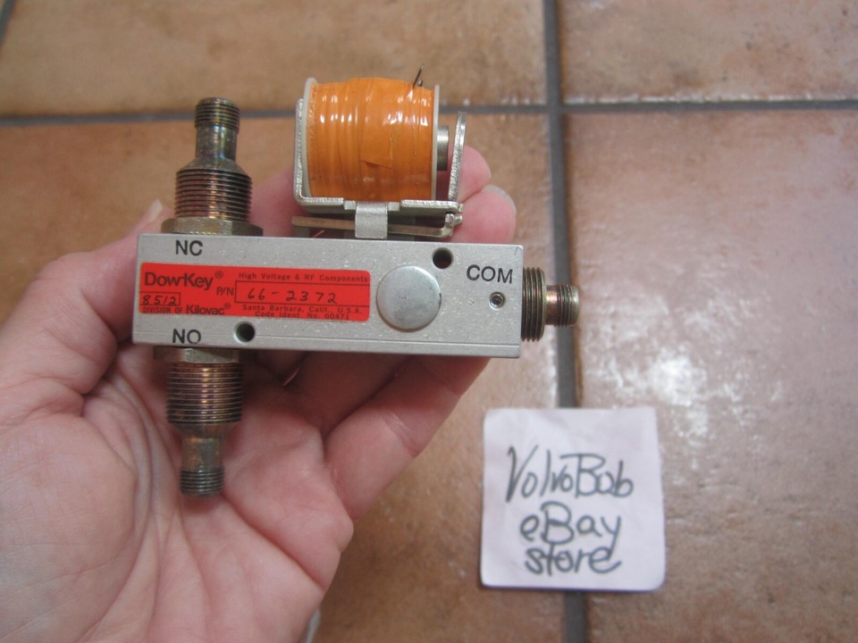 NEW OLD STOCK - Dow-Key 8512 66-2372 CoAx RF Relay SPDT 26.5VDC HAM ...