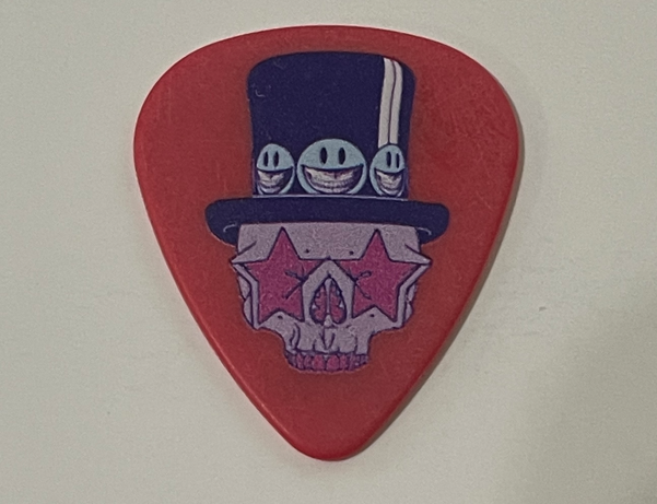 Guns N Roses Slash Signature Guitar Pick Concert Tour Band Plectrum ...