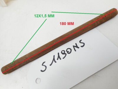 12x180MM Steel Threaded Prison Step 1.5 Pack 4 Pcs | eBay