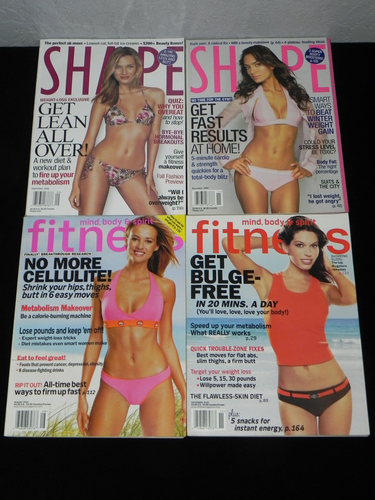 2 FITNESS Mind Body & Spirit / 2 SHAPE Magazines JENNY LOPEZ Venessa Lorenzo '03 | eBay
