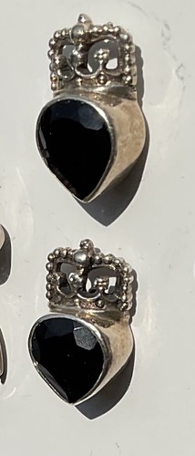 Nicky Butler Vintage Sterling Silver Handcrafted India Black Onyx ...