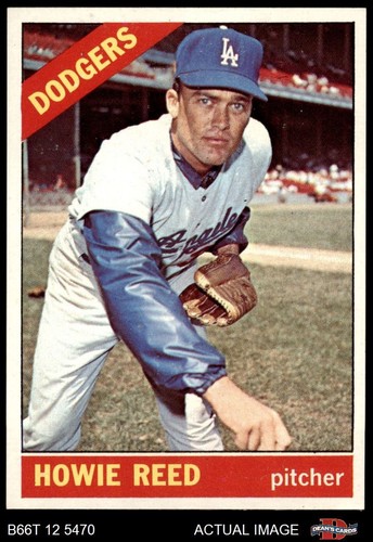 1966 Topps #387 Howie Reed Dodgers 8.5 - NM/MT+ | eBay