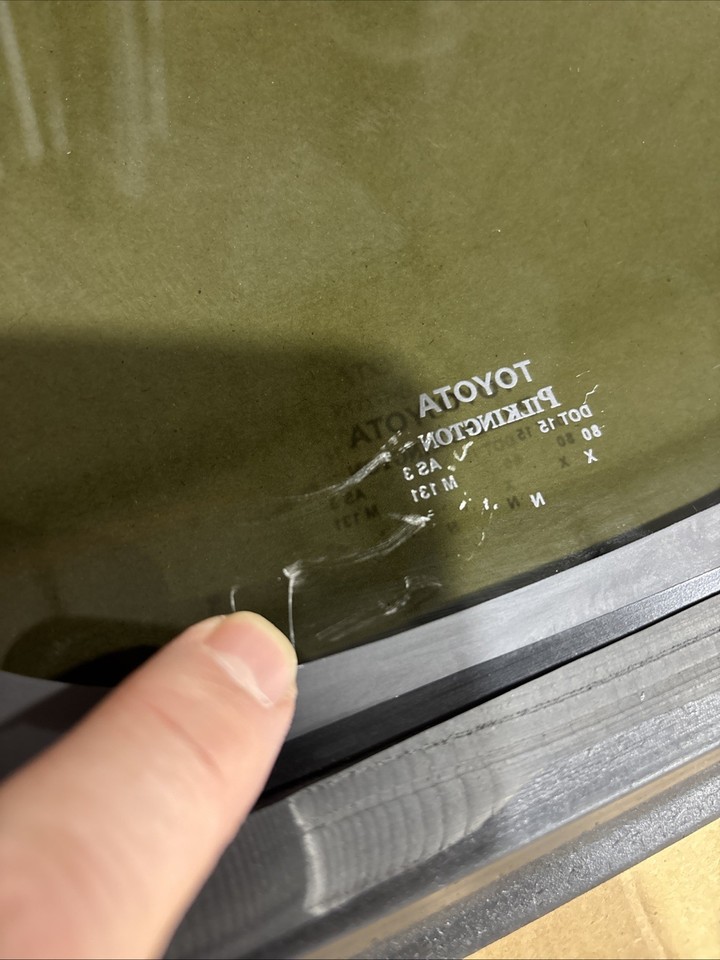 2019-2024 Toyota RAV4 Right Rear Quarter Glass 62710-0R090 OEM See Pics ...