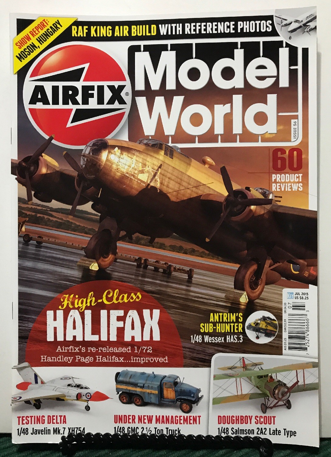 Airfix Model World High Class Halifax RAF King Air July 2015 FREE ...