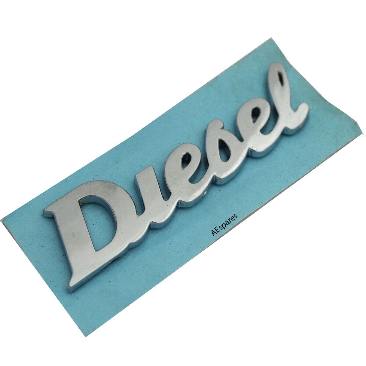 Diesel Chrome Emblem Decal Badge Adhesive Universal Fit | eBay