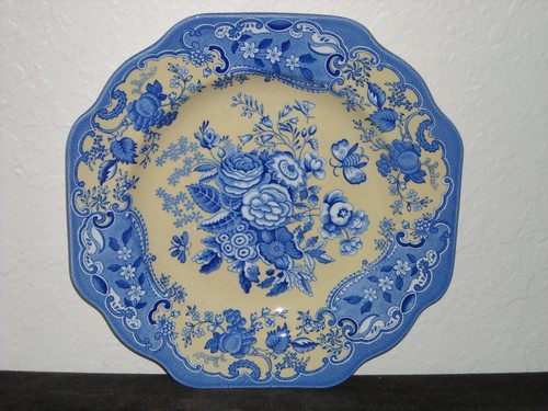 Spode Blue Room Garden Collection Plate - Blue Rose | eBay