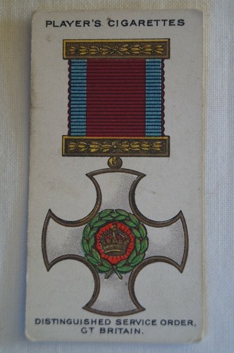 War Decorations & Medals Vintage 1927 Pre WWII Players Crd ...