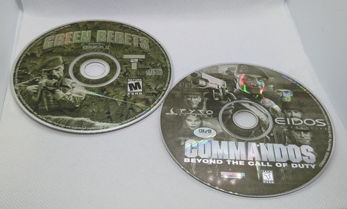 Lot Of 4 - PC Military Games (Untested) Beachhead Commandos WWII GI ...