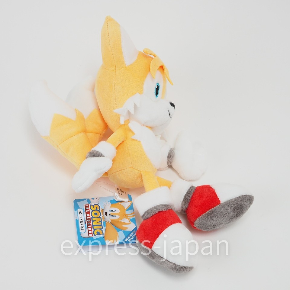 Sonic the Hedgehog All Star Collection S Plush Tails Sanei SEGA Japan ...