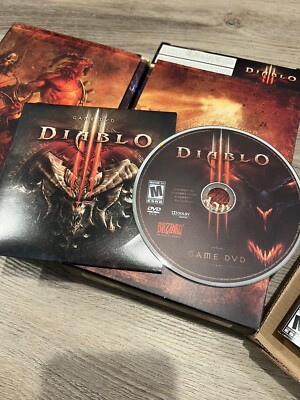 Diablo 3 (PC/WIN Game DVD-ROM, 2012) Disc with Manual Vintage ...