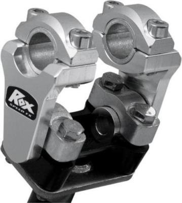 Rox Aluminum Universal Elite 2 Inch Pivoting Risers For 7/8 & 1 1/8 ...