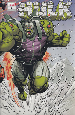 HULK #1 (RYAN OTTLEY 2ND PRINT WRAPAROUND VARIANT) COMIC BOOK ~ Marvel ...