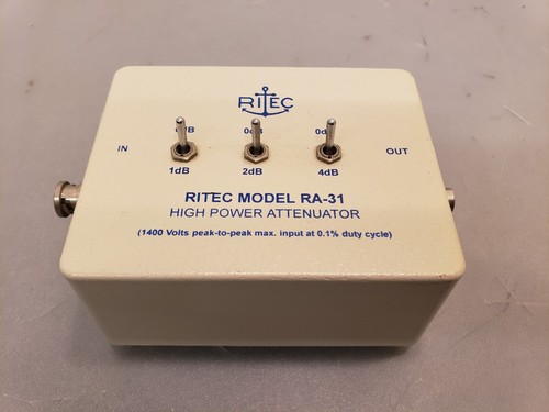 Ritec Model RA-31 High Power Attennuator 1400V Peak to Peak Max | eBay